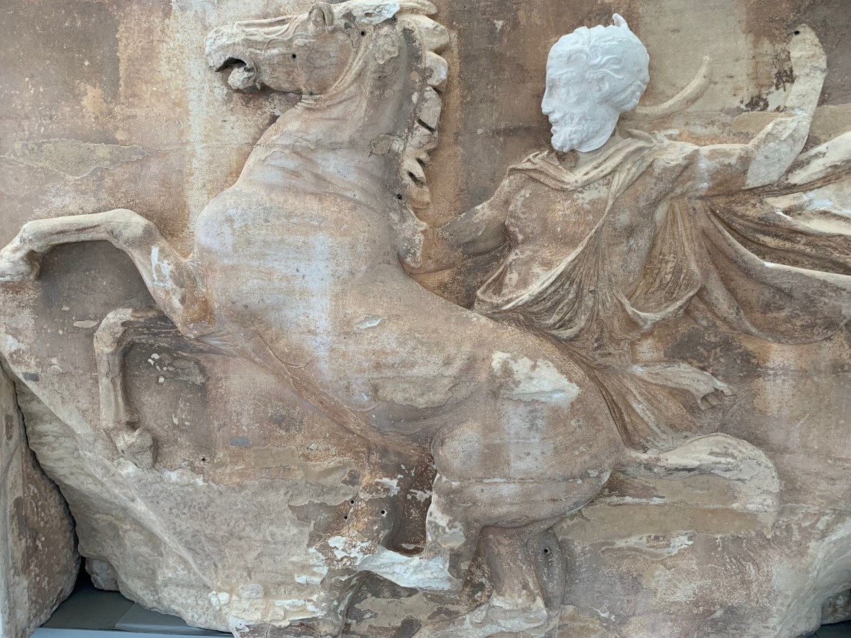 Despite war and wasting fire – Rhakotis